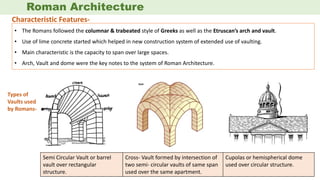 Roman architecture | PPTX