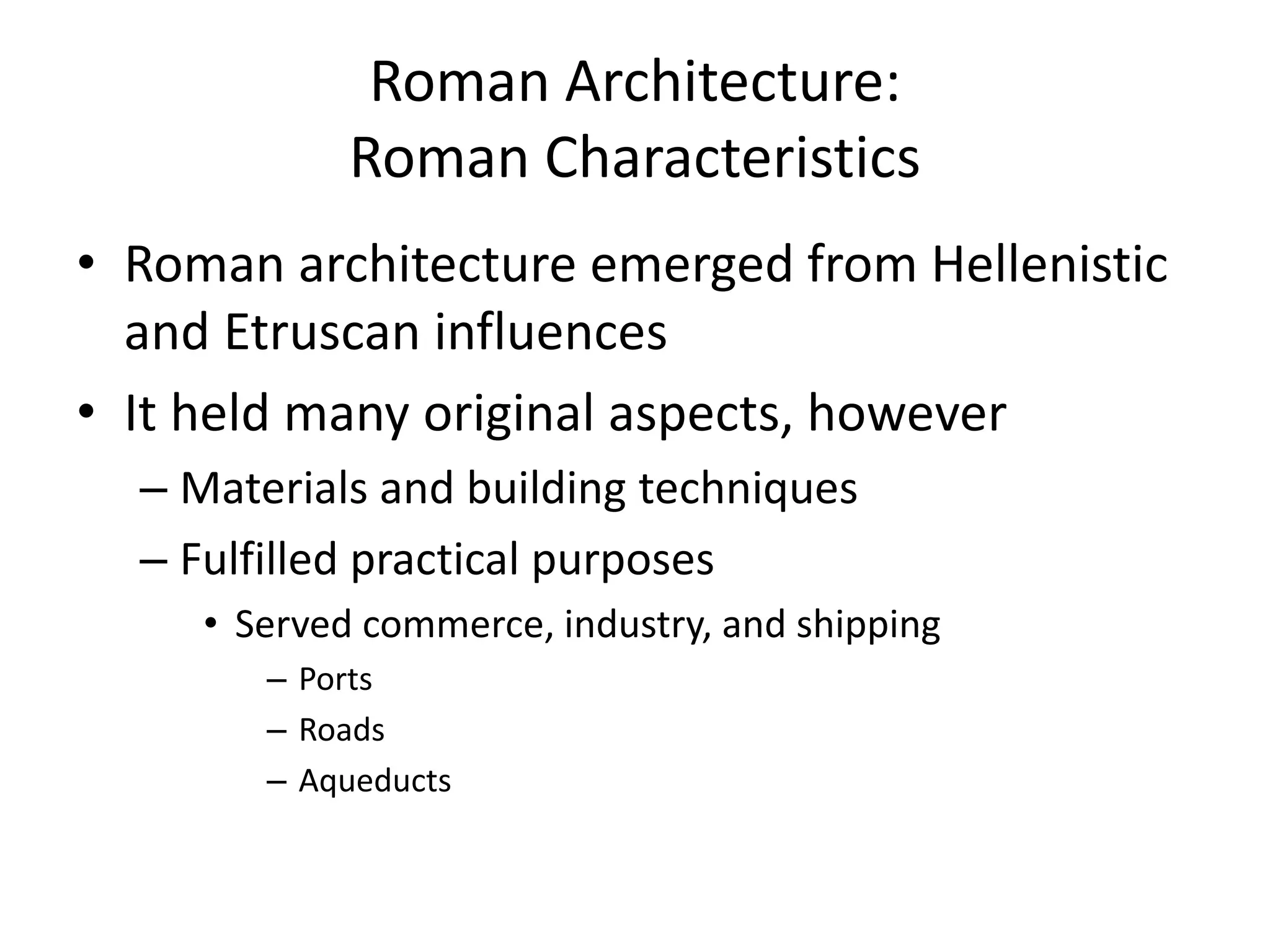 roman architecture.ppt