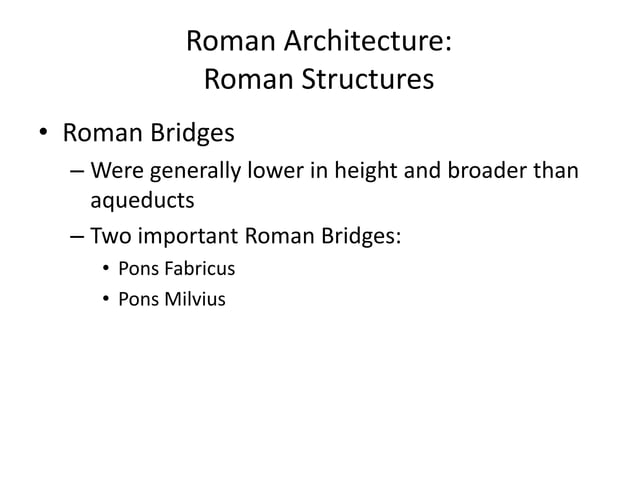 roman architecture.ppt
