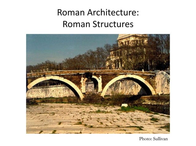 roman architecture.ppt