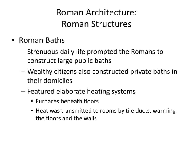 roman architecture.ppt