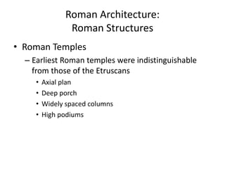 roman architecture.ppt