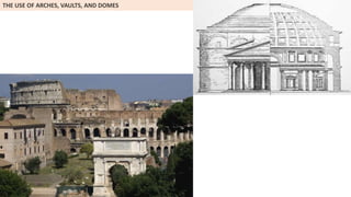Roman Architecture in history of old architecture .pptx