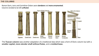 Roman Architecture in history of old architecture .pptx