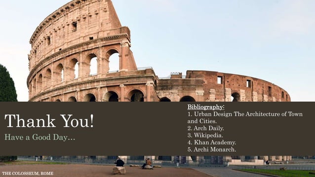 Roman Architecture Design Principles-MaHi.pptx | Design | Fine Art