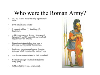 Roman Army, 5 Ws | PPT