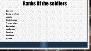 Roman army pp | PPT