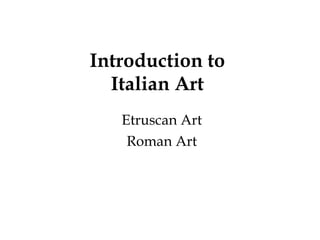 Roman Art | PPT