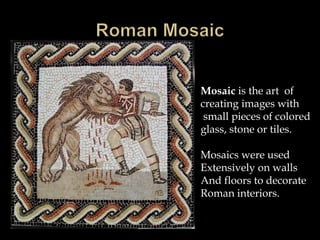 Roman art and architecture | PPTX
