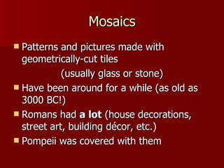 Roman Art & Architecture | PPT