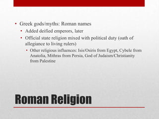 Roman Art History, Part 1 - Stokstad, 3rd ed | PPTX