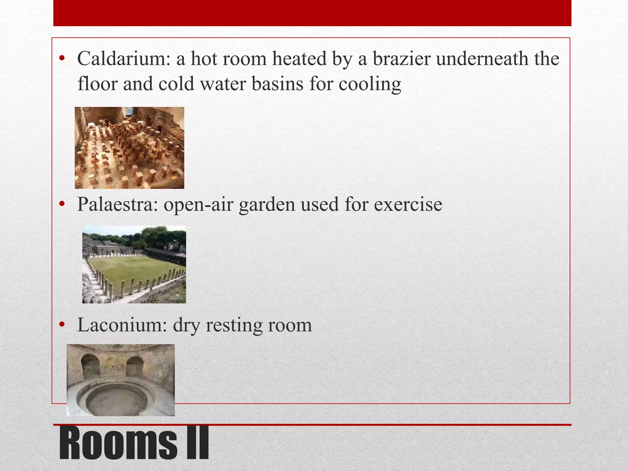 Roman baths | PPTX