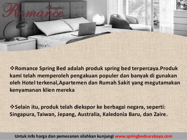Romance Springbed Surabaya