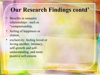 Romance love and academic excellence: putting things in proper ...