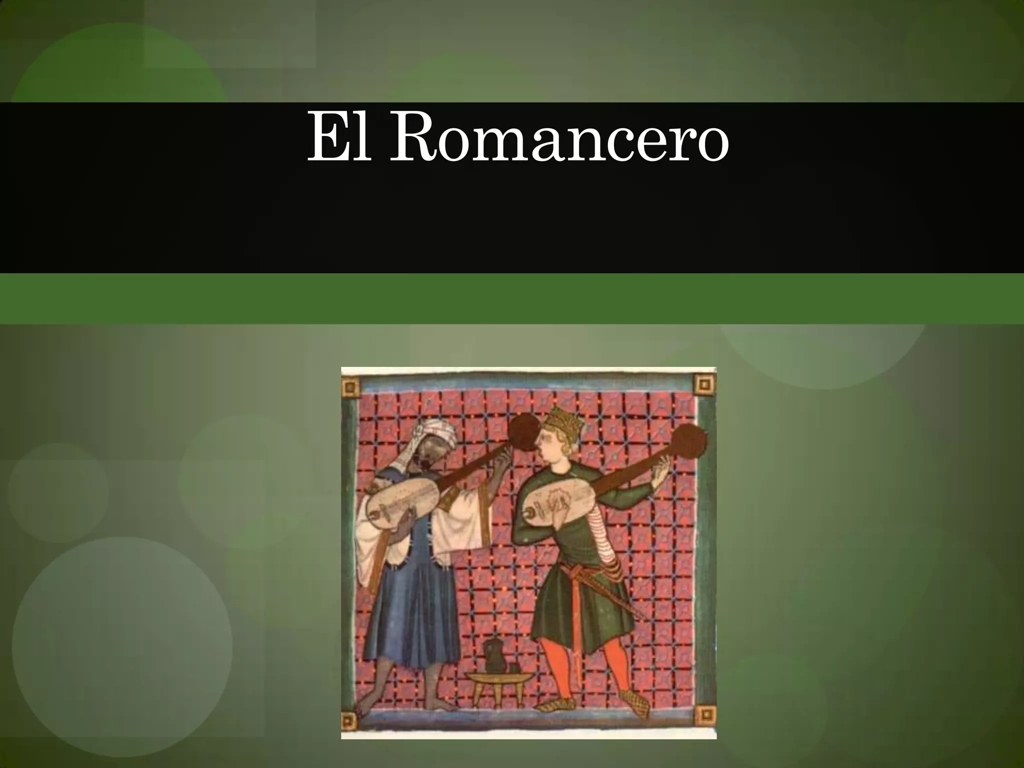 Romancero de jose gutierrez y miriam vijil | PPT