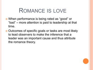 Romance theory | PPTX