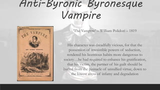 Romancing the gothic: When Love and Death Embrace | PPT