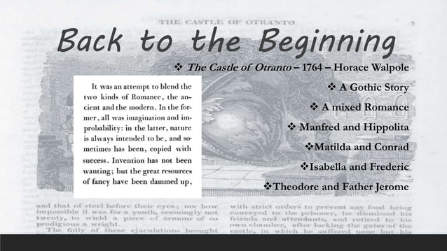 Romancing the gothic: When Love and Death Embrace | PPT