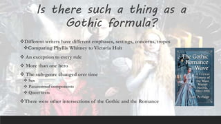 Romancing the gothic: When Love and Death Embrace | PPTX