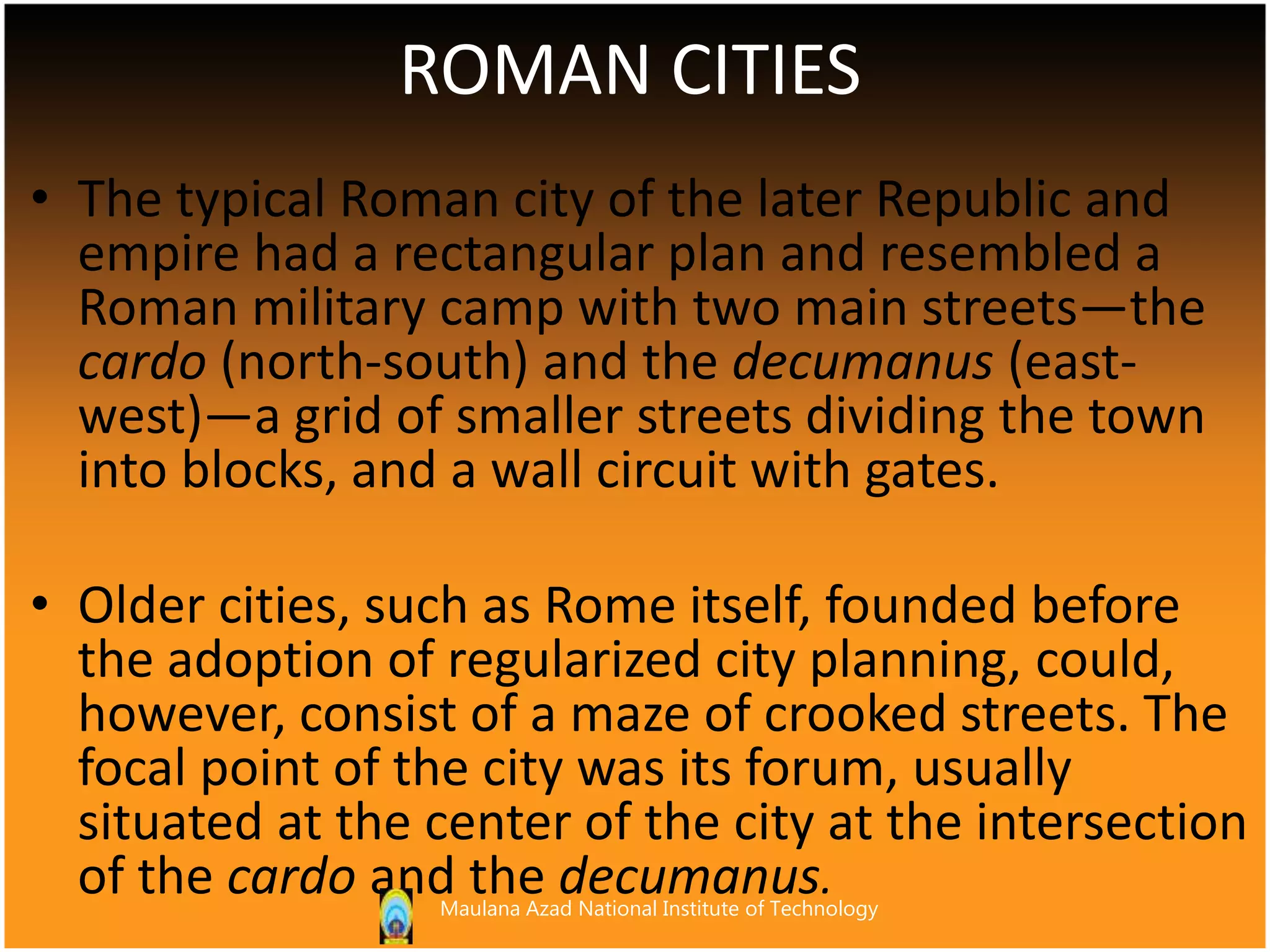 Roman civilisation | PPTX