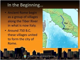 Roman civilisation | PPTX