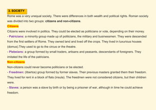 Roman civilisation theory | PPT
