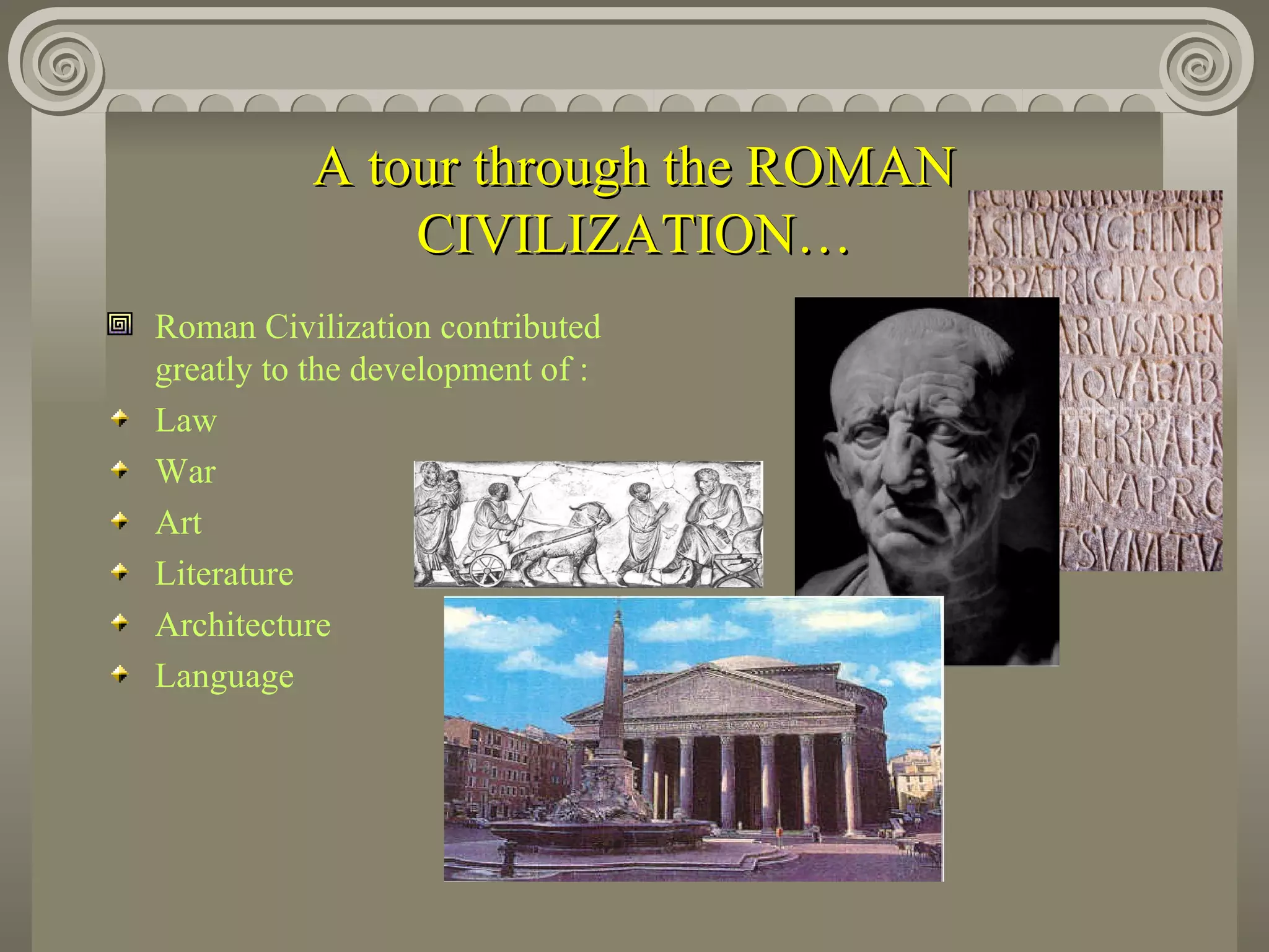 Roman civilization | PPT