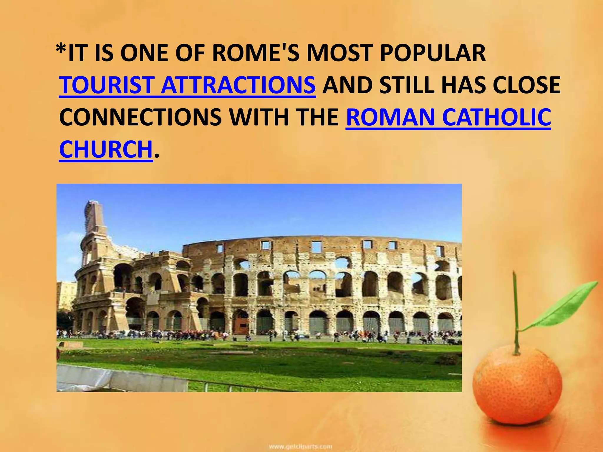 Roman coliseum expo ingles | PPT