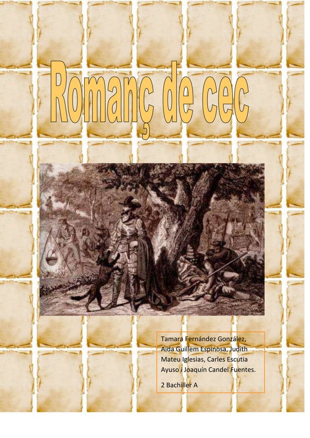 Romanç de cec | PDF