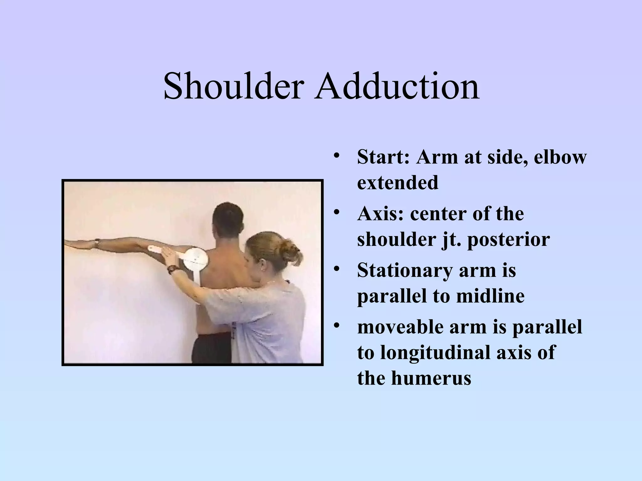 Goniometry and Manual Muscle Testing of the UE | PPT