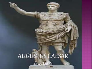 A Presentation of the Roman Emperors | PPTX