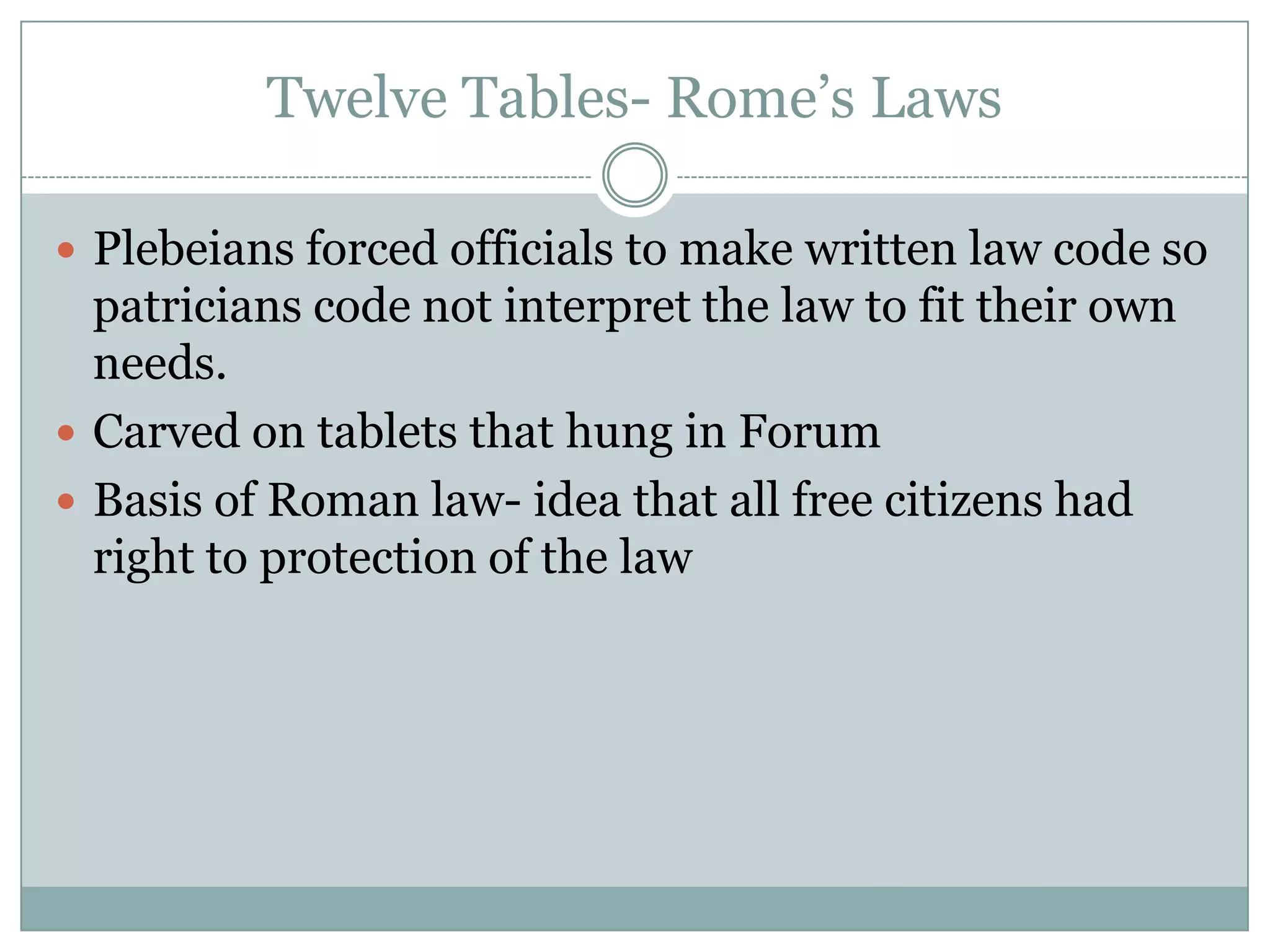 World History Chapter 6: Ancient Rome and Early Christianity | PPTX