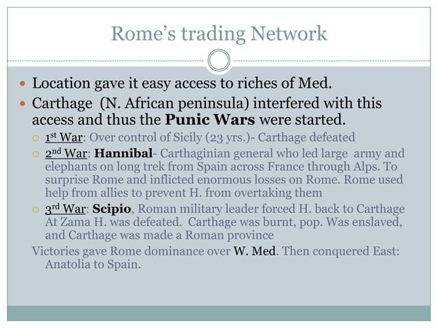 World History Chapter 6: Ancient Rome and Early Christianity | PPTX ...