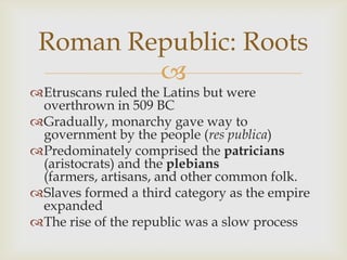 Roman empire | PPTX