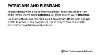 HISTORY YEAR 9 - THE ROMAN EMPIRE | PPTX