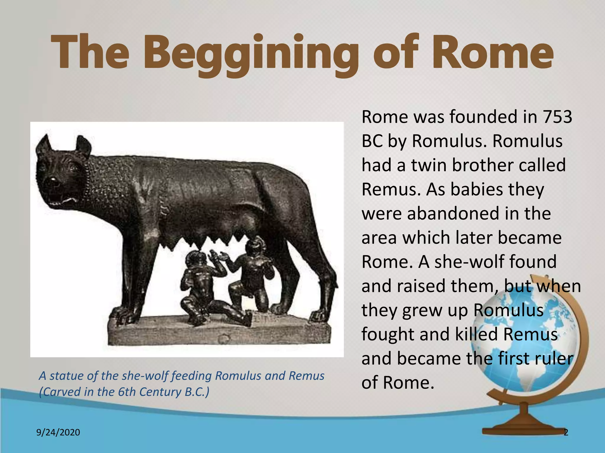 Science and Philosophy in the Roman Empire | PPTX
