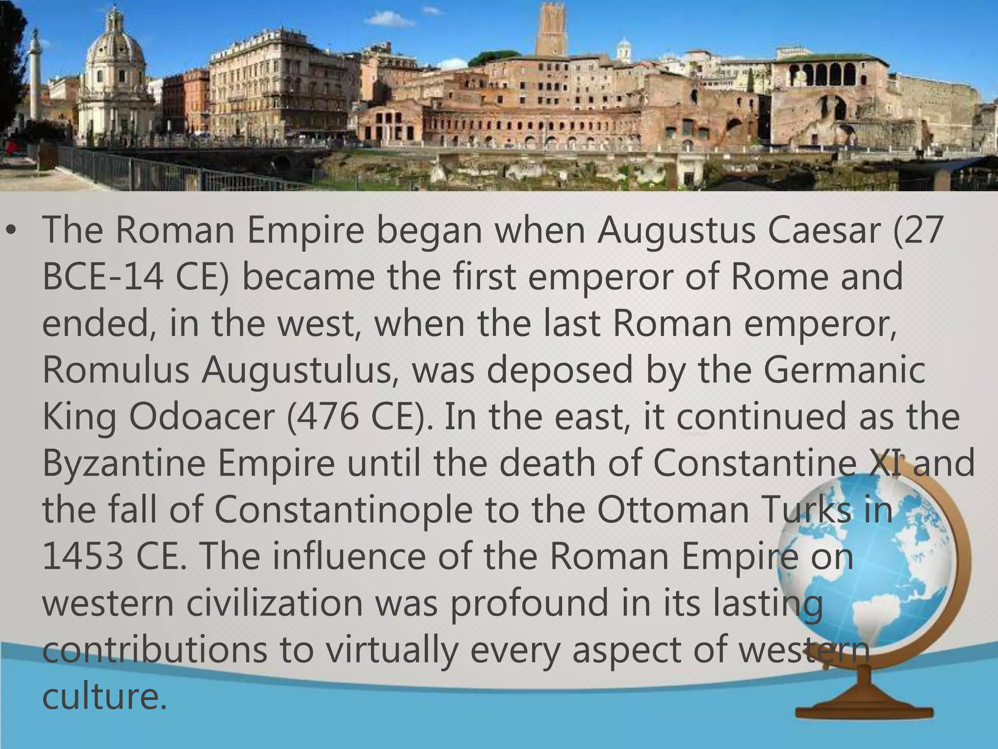 Science and Philosophy in the Roman Empire | PPTX