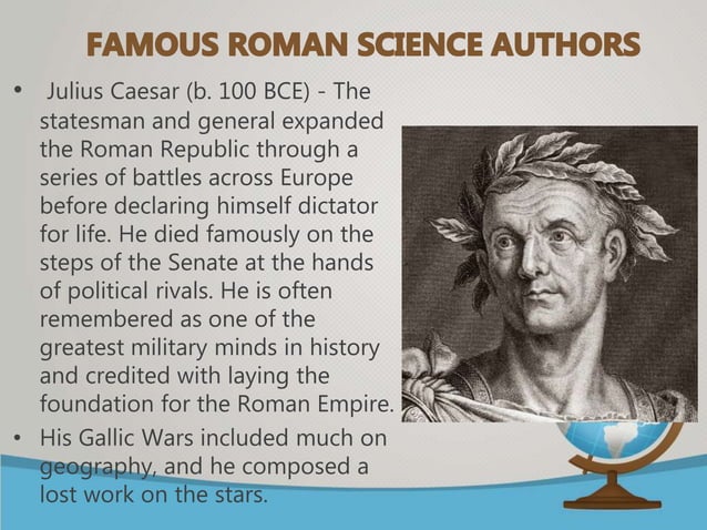 Science and Philosophy in the Roman Empire | PPTX