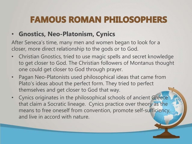 Science and Philosophy in the Roman Empire | PPTX