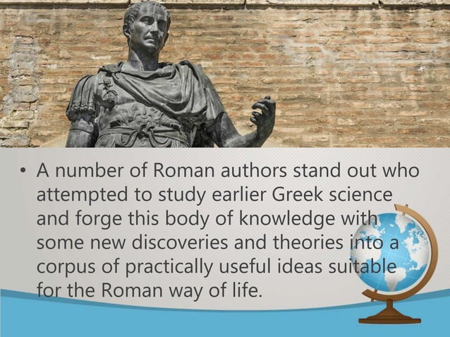 Science and Philosophy in the Roman Empire | PPTX