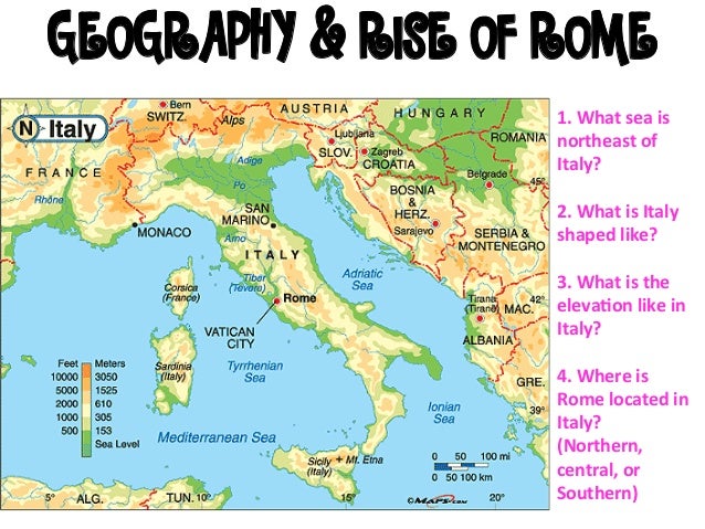 Ancient Rome Facts Geography Maps