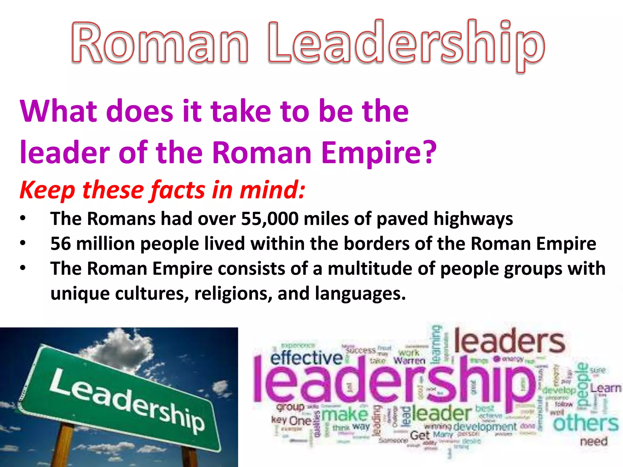 Roman empire lesson 3 republic to empire | PPTX