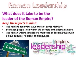 Roman empire lesson 3 republic to empire | PPTX