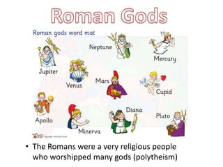 Roman empire lesson 4 rome & religion | PPT