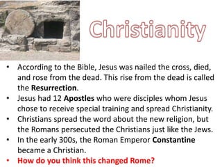 Roman empire lesson 4 rome & religion | PPT