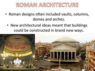 Roman empire lesson 4 the legacy of rome | PPTX