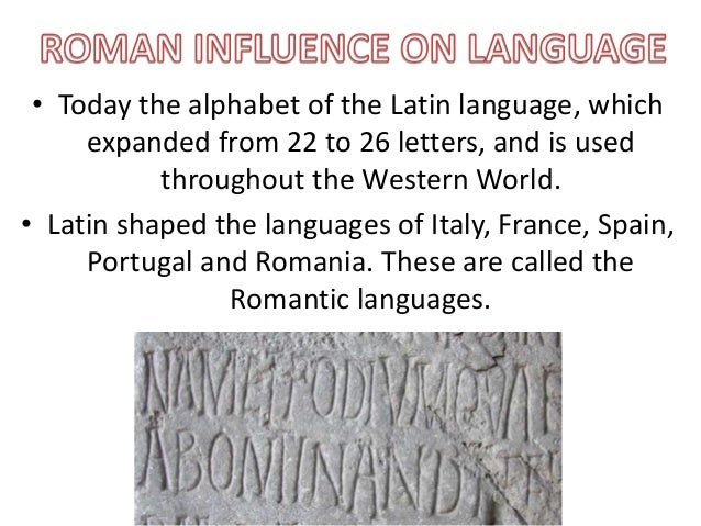Roman empire lesson 4 the legacy of rome