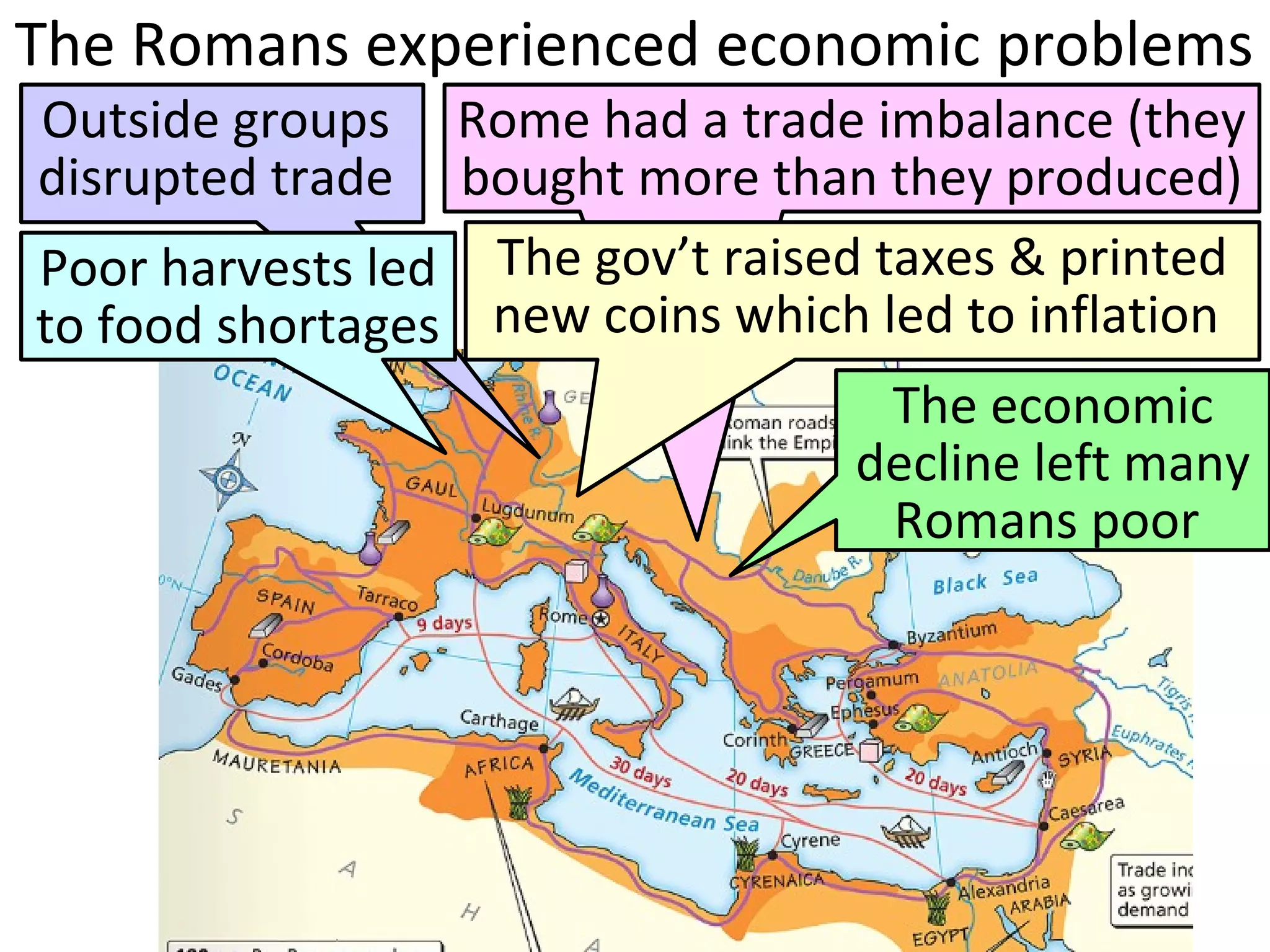Roman empire lesson 5 fall of rome | PPT