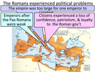 Roman empire lesson 5 fall of rome | PPT