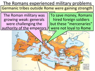 Roman empire lesson 5 fall of rome | PPT